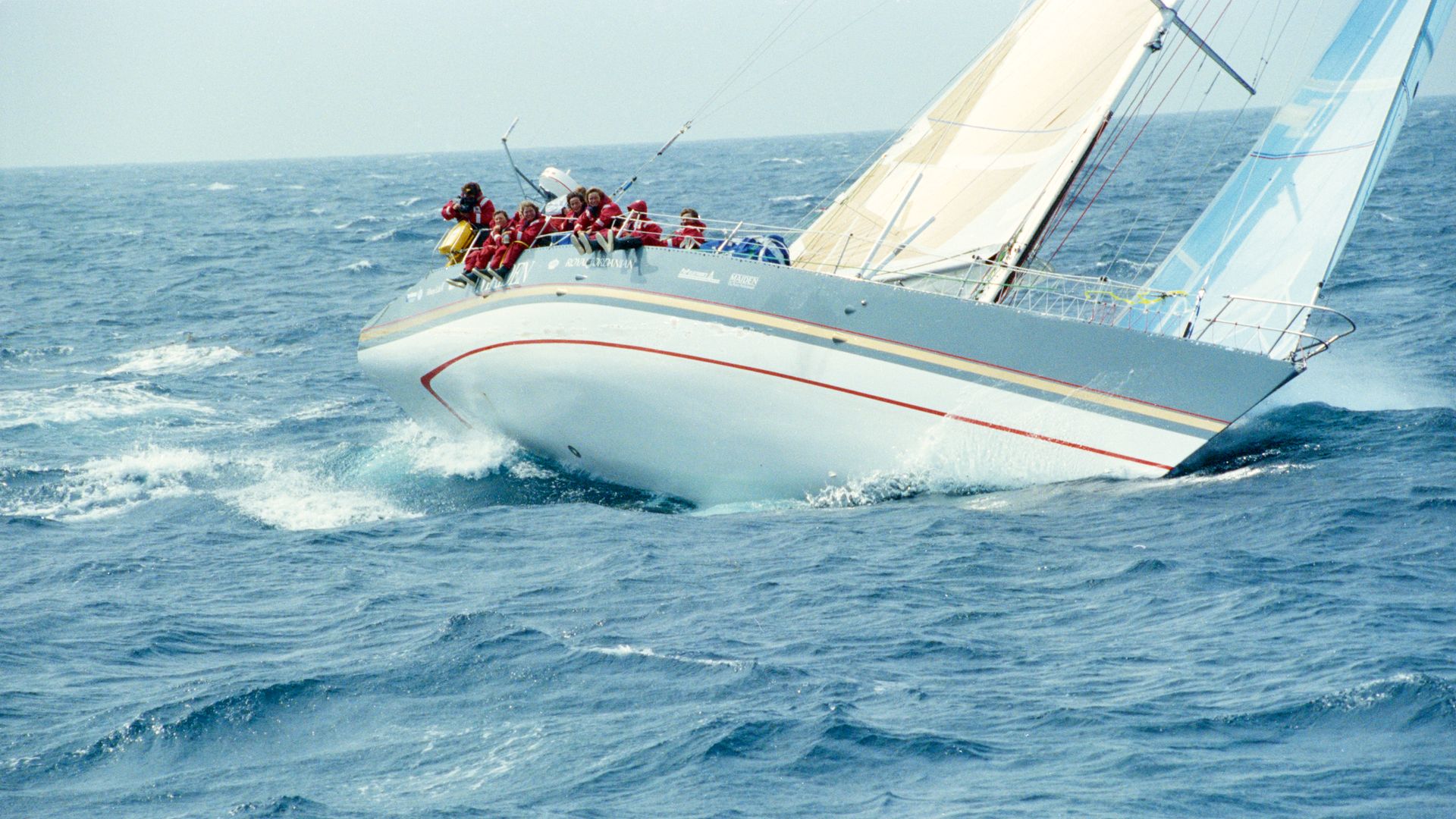 What happened to Tracy Edwards' sailing yacht Maiden?